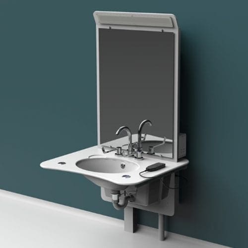 Astor ABW6 / ABW6SP Height Adjustable Wall Mounted Wash Basin | Astor ...