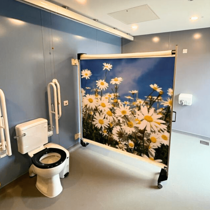 KwickScreen Wall Mounted Customisable Privacy Screen