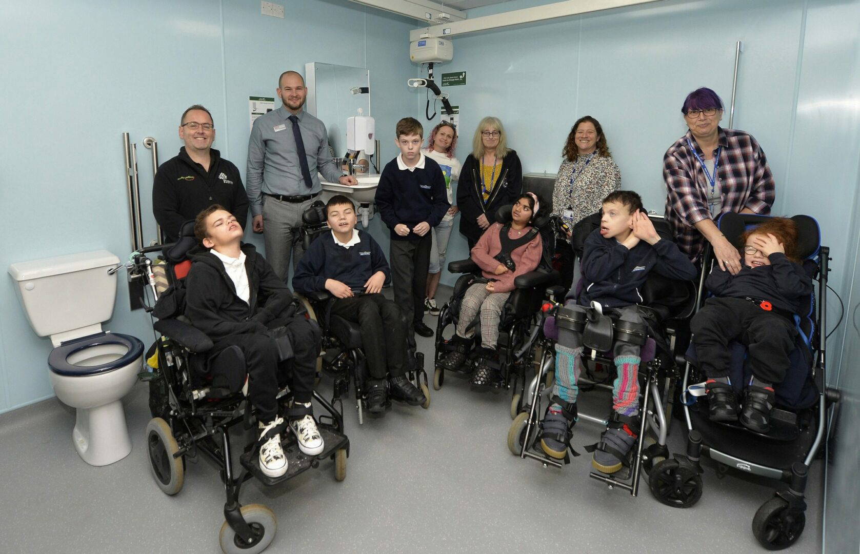 Crawley’s K2 Leisure Centre gets new Changing Places Toilet | Astor Bannerman